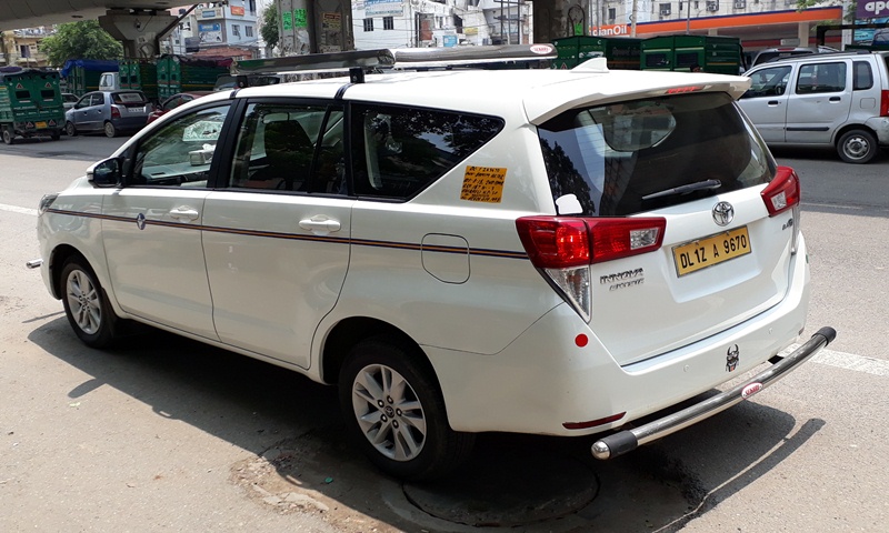 Toyota Innova Crysta on Rent in Delhi | Per Km Rate Local & Outstation